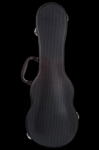 Ohana UCH-24 Hardshell Case Black Deluxe Concert | The Four String Strummer